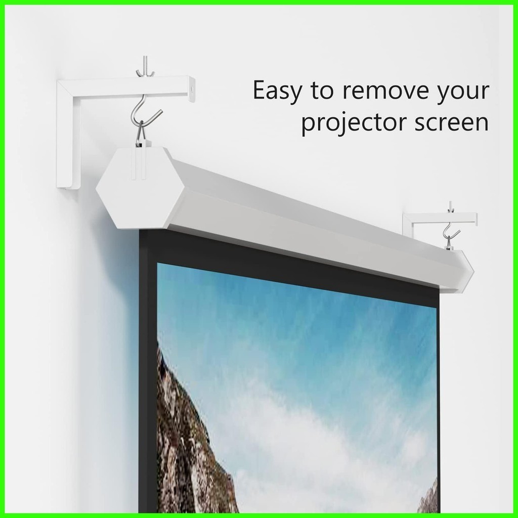 Adjustable Projector Screen Stand Adjustable Wall L-Shaped Brackets ...