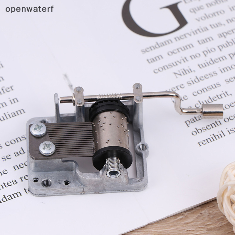 [openwaterf] Music Box Movement Play Set 18 Tones Mechanical Music Box ...
