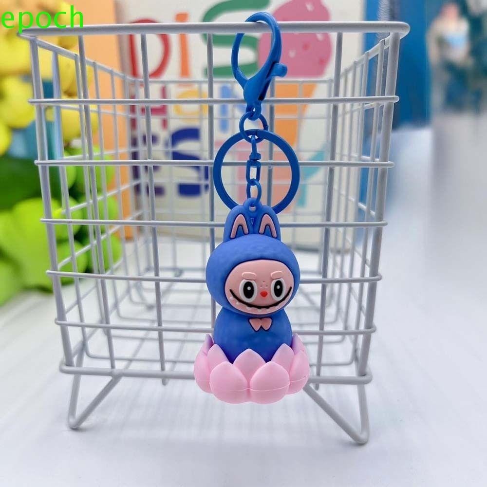 EPOCH Labubu Doll Keychain, Anti-lost Cartoon Labubu PVC Pendant ...