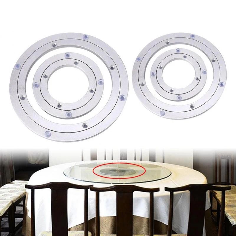 Aluminum Alloy Rotating Bearing Plate Turntable Base/round Dining Table ...