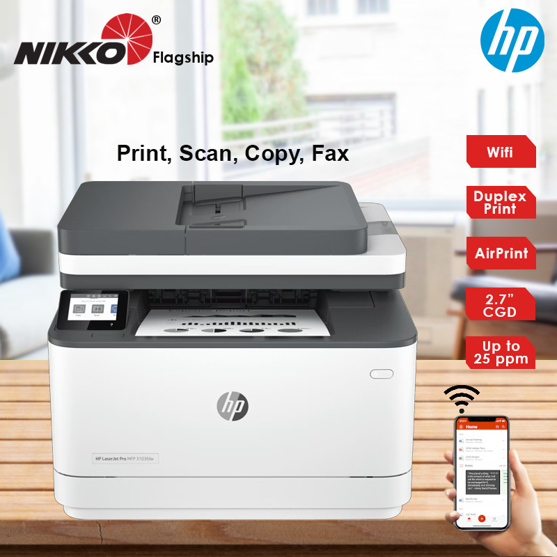 HP Color LaserJet Pro MFP 3303fdw Printer (499M8A) | Shopee Singapore