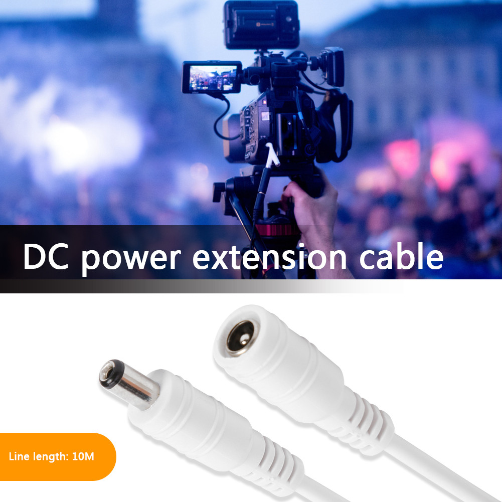 RotatingMoment S# DC 12V-24V Power Extension Cord Cable Male Female ...