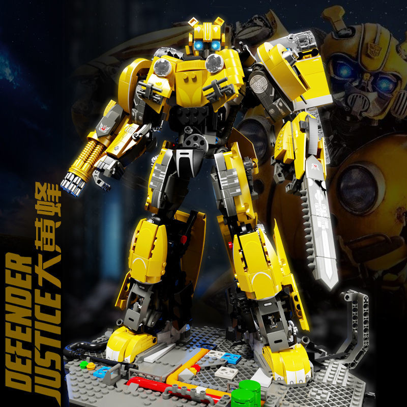 Sg SELLER Compatible Lego Building Blocks Transformers Bumblebee Mecha ...