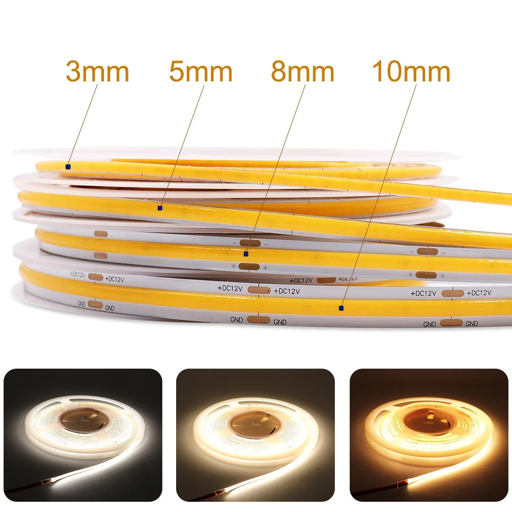 5m Night Light LED Strip 3 Colors Energy Saving Perfect for Kids' Room ...