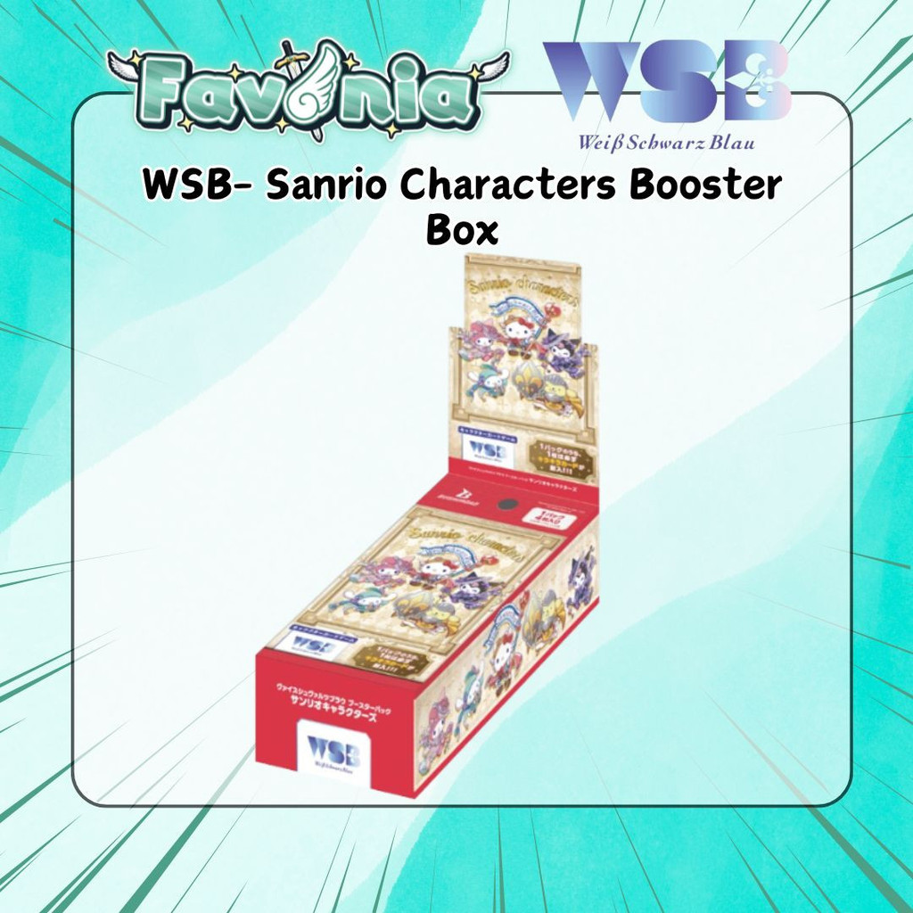 WSB | Sanrio Character Booster Box | Weiss Schwarz Blau | WSTCG ...