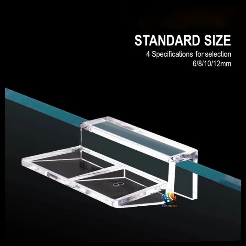 Acrylic Fish Tank Lid Cover Support Holder Bracket Clip Aquarium Top ...