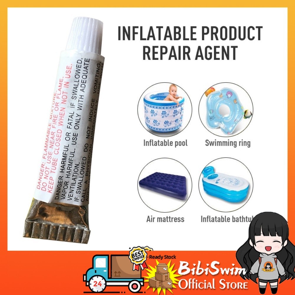 Pool Repair Kit Glue Glu Gam Repair Patch for Inflatable Swimming Pools ...