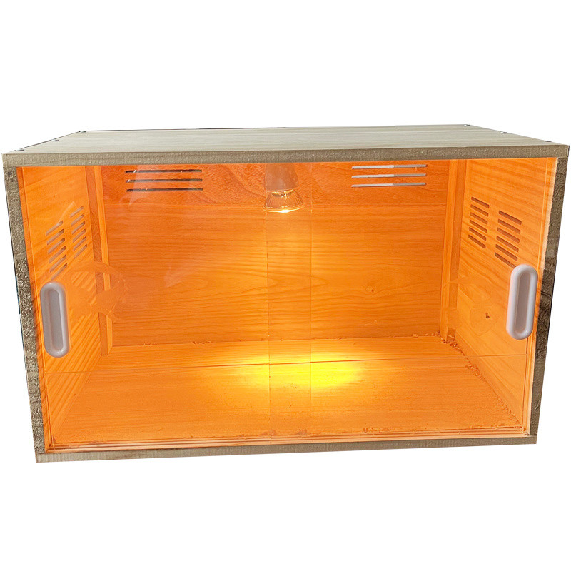 Rutin Chicken Pet Feeding Box Full Set Sliding Door Breeding Special ...