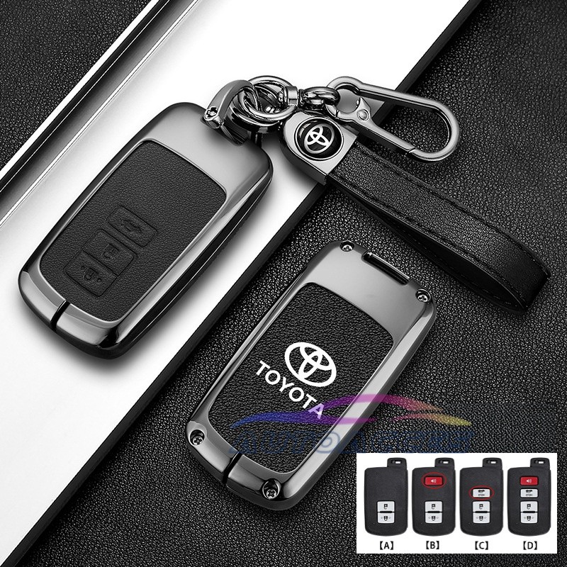 Full Protect Car key Cover for Toyota Sienta Vellfire Alphard Estima ...