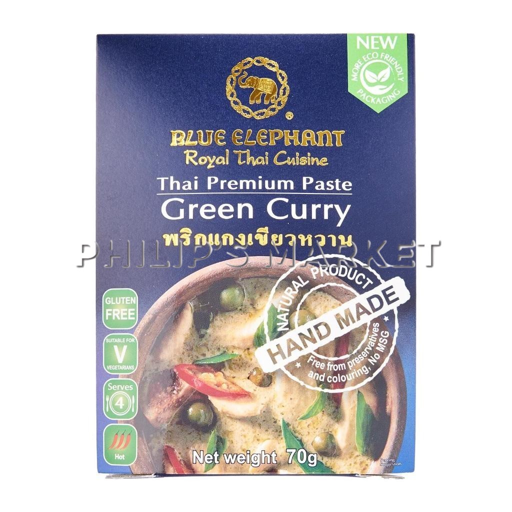 Blue Elephant Green Curry Paste 70g | Shopee Singapore