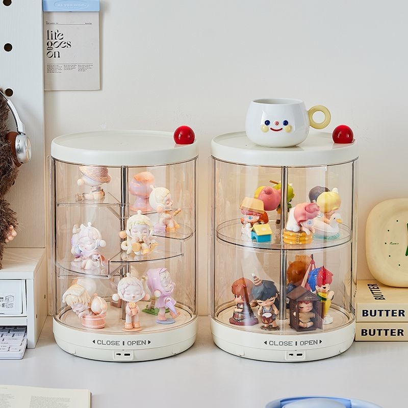 Labubu Doll Storage Box Pendant Display Doll Bucket labubu Transparent ...