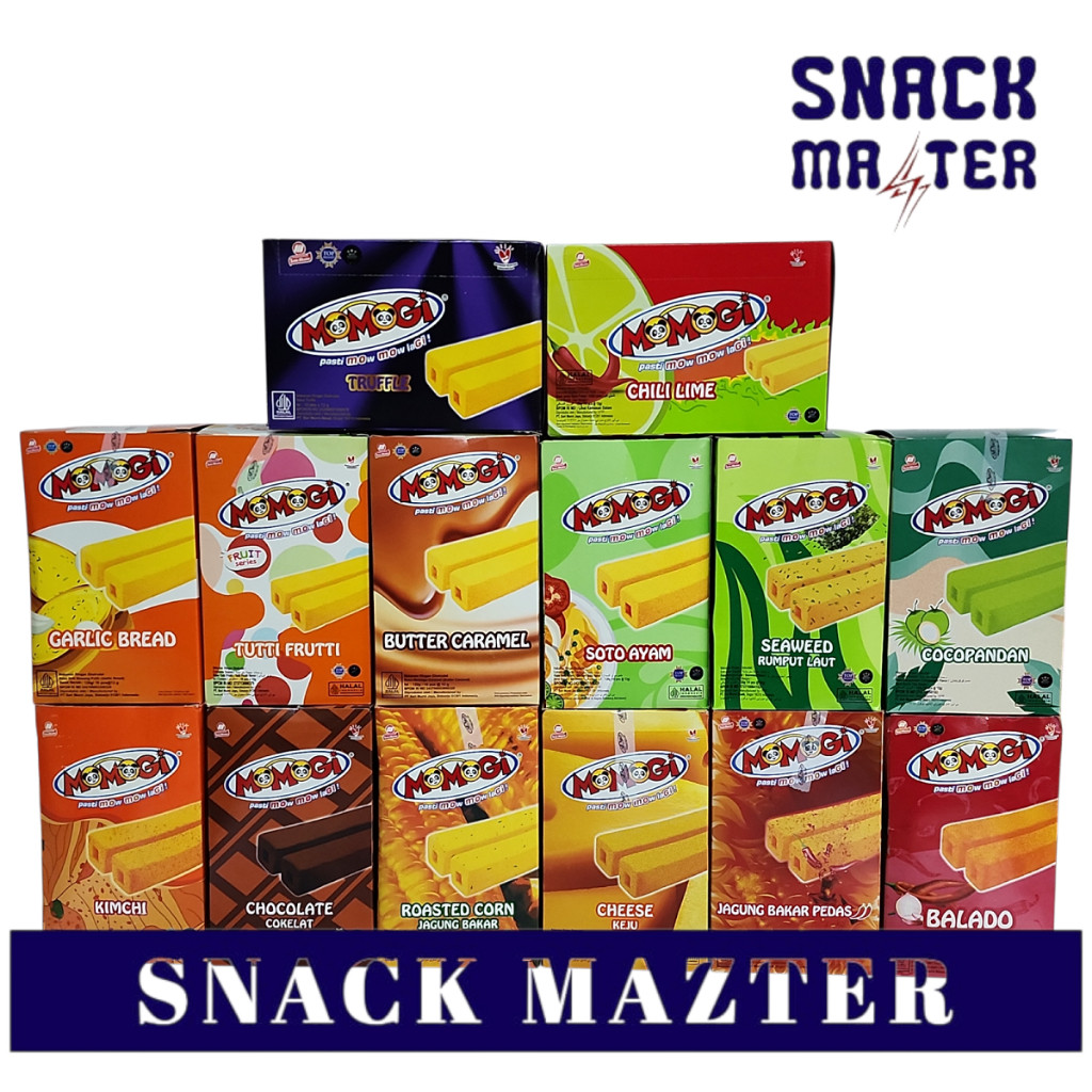 Momogi Stick Snack Extrudat LONG - Contents 10 packs | Shopee Singapore