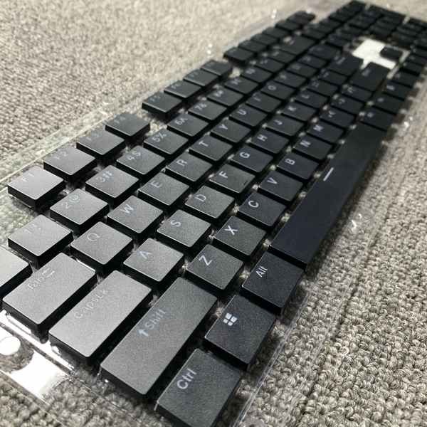 keycaps keyboard Mechanical Keyboard Full Flat Low Profile Keycaps ...