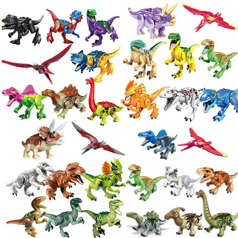 Boy Toys 32style GOROCK Jurassic Dinosaur/Tyrannosaurus rex/Triceratops ...