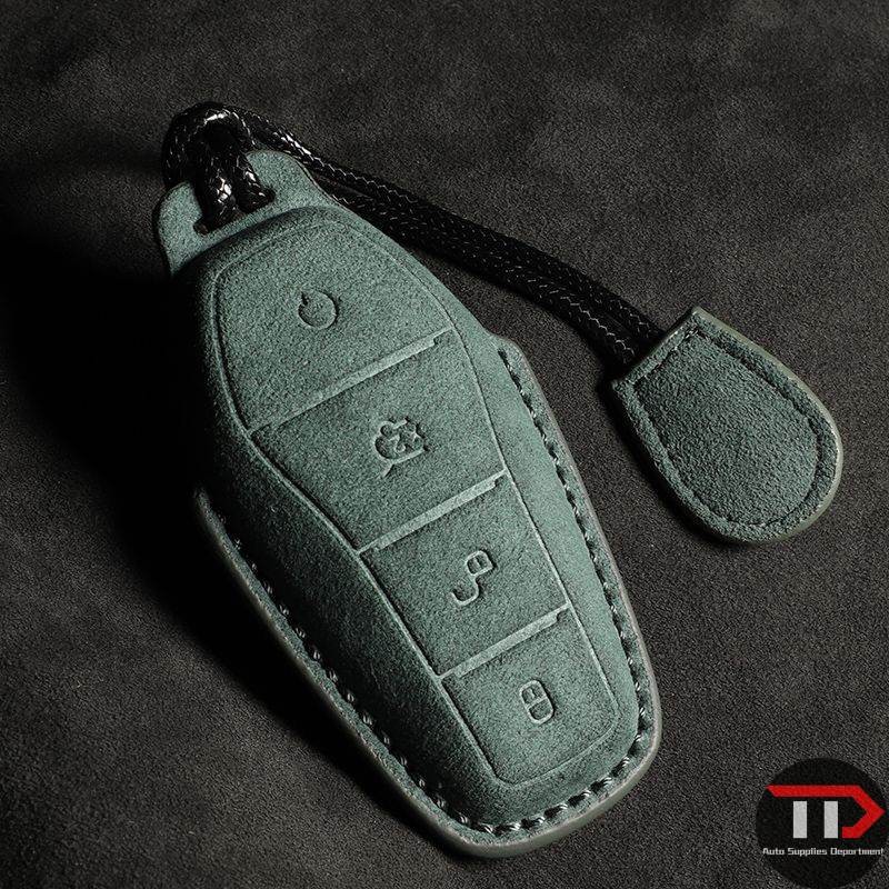 BYD Sealion 6 ATTO 3 Dolphin SEAL Key Covers Alcantara Many Colors Nice ...