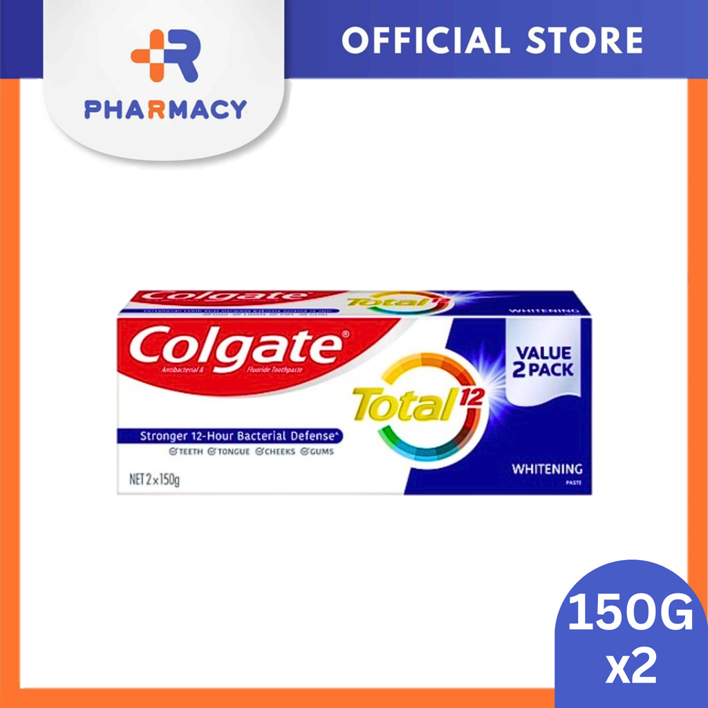 R Pharmacy | Colgate Total Pro Whitening 150gx2 | Shopee Singapore