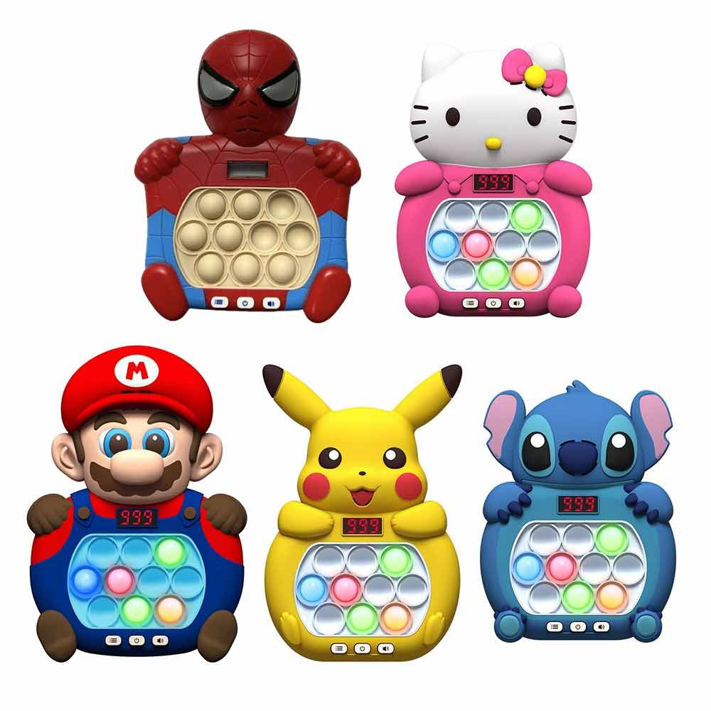 Stitch Pop Push it Game Controller Sensory Fidget Toy Electronic Sound ...