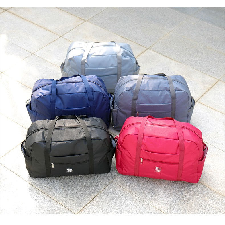 Korean version large-capacity Foldable travel bag | Shopee Singapore