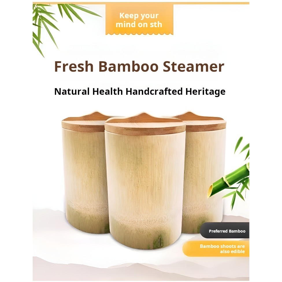 Bamboo steamer bamboo steamed rice Bamboo steamer steamed rice | Shopee ...