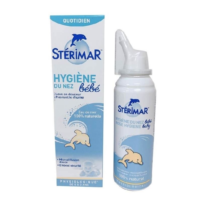 STERIMAR Nasal Hygiene Spray for Baby 100ml Ear, Nose & Throat baby ...