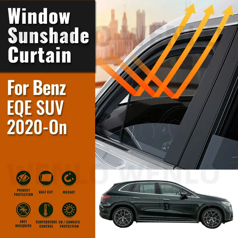 Car Sunshade For Mercedes Benz EQE SUV 2020-2024 Car Sunshade Shield ...
