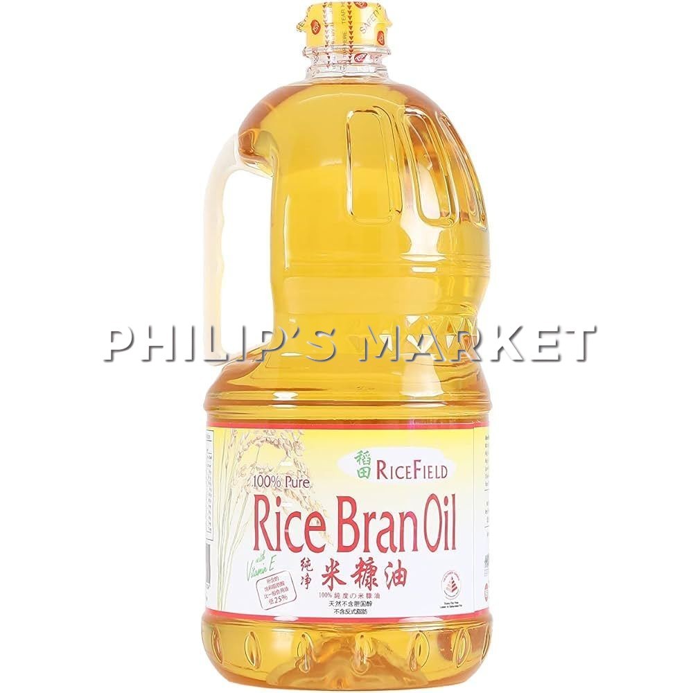 Rice Field 100 Pure Rice Bran Oil 2L | Shopee Singapore
