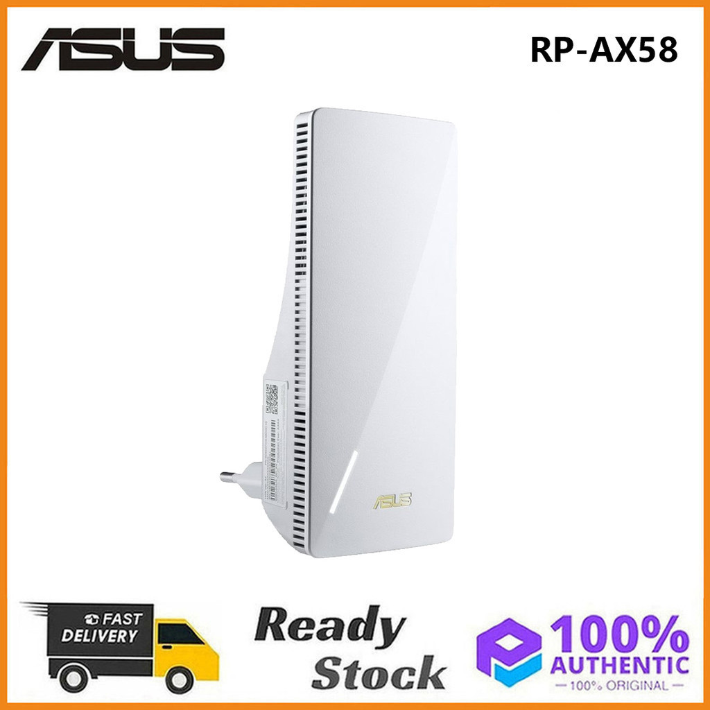 Original ASUS RP-AX58 WiFi Extender 6 (802.11ax) AiMesh Fits All Models ...