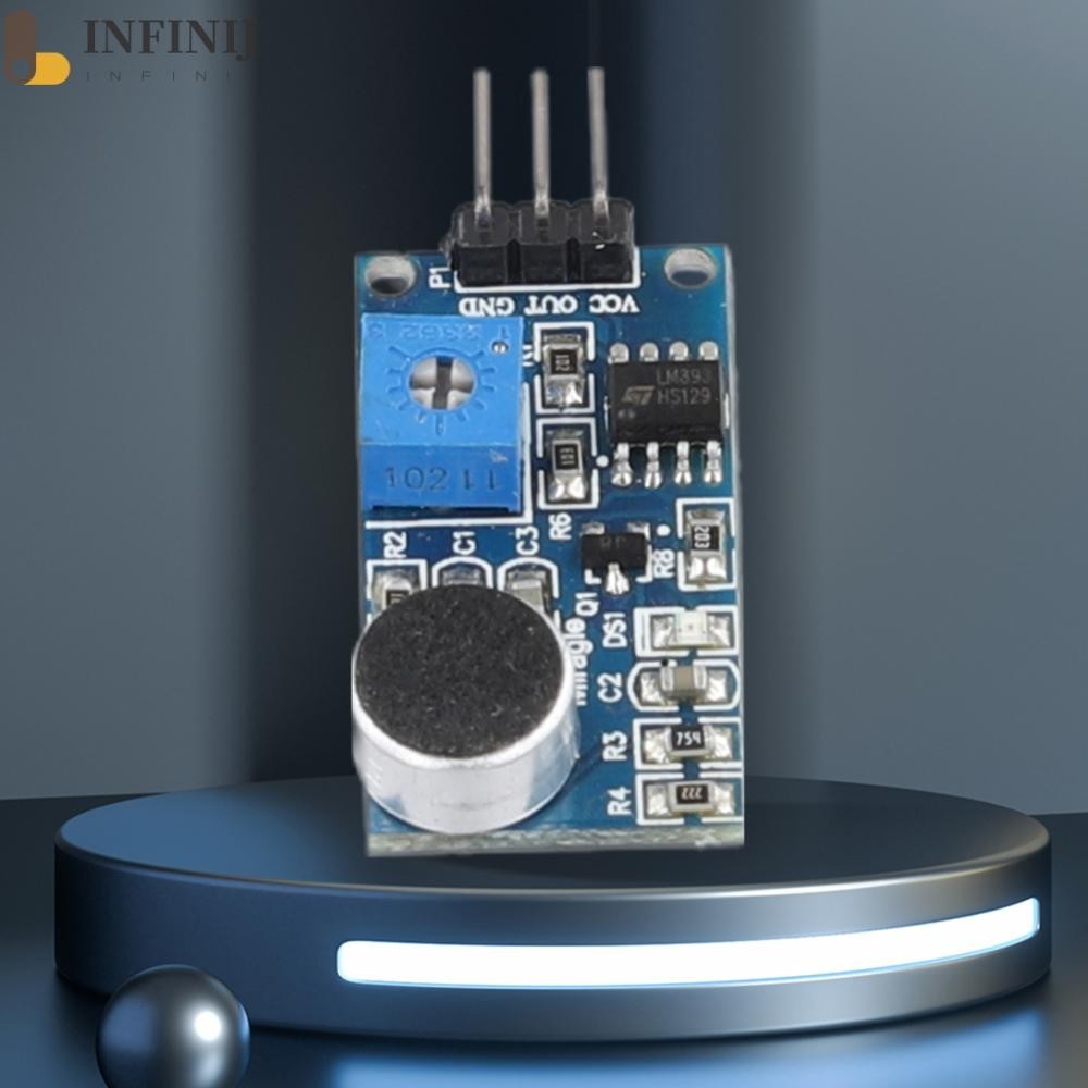Sound Sensor Module LM393 Sound Control Sensor Microphone Amplifier for Arduino [infinij.sg ...