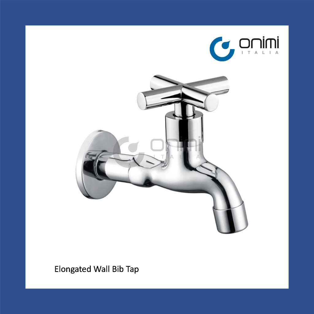 Onimi Italia - Elongated Wall Bib Tap / Long Wall Bib Tap / Balcony Tap ...