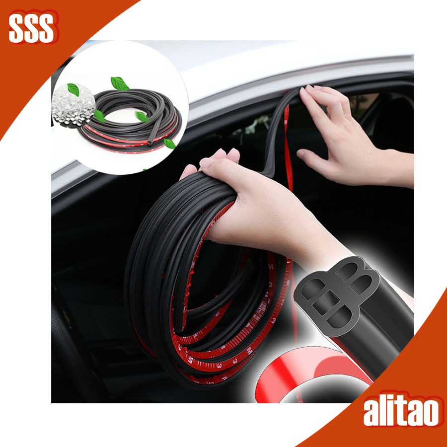 10M[ready]Car Door Hood Trunk Trim Edge Moulding Rubber Weatherstrip ...