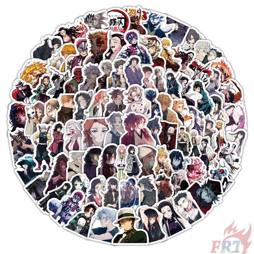 100Pcs/Set Demon Slayer: Kimetsu No Yaiba - To the Hashira Training ...