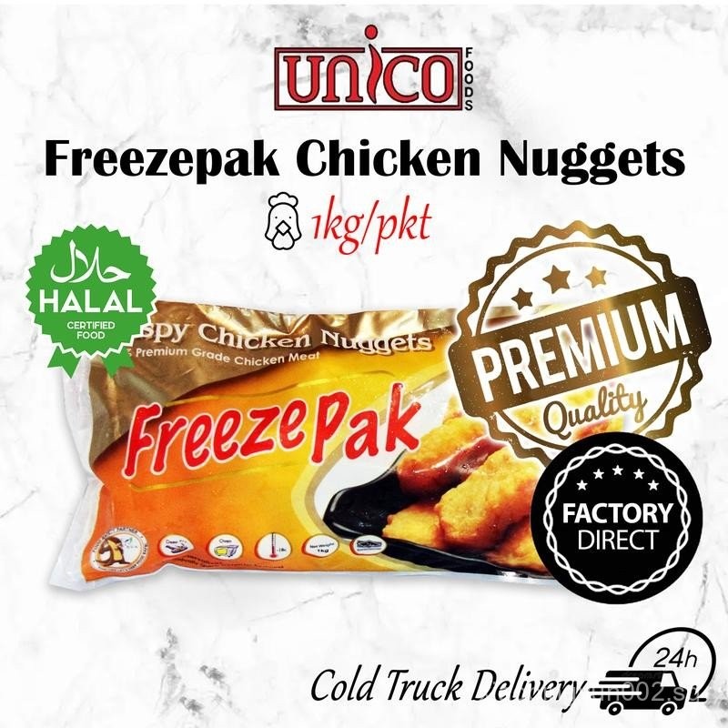 Freezepak chicken nuggets (1kg/PKT) | Shopee Singapore