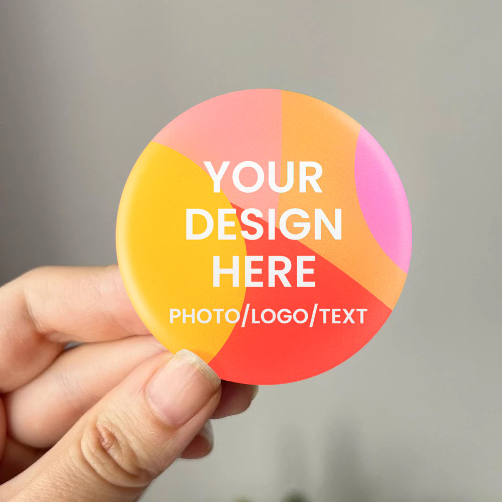 Custom Pins with Photo Logo Text | Customised Badge | Lanyard Badge ...