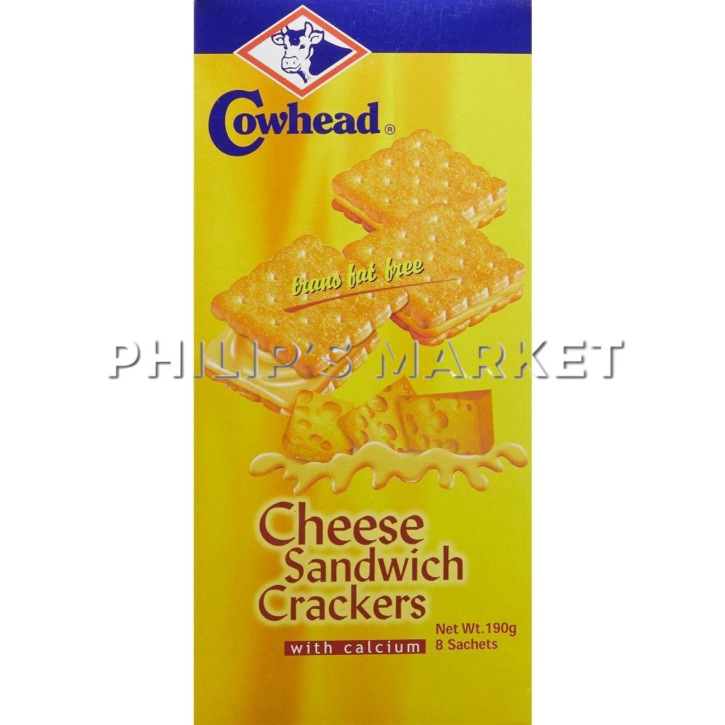 Cowhead Cheese Sandwich Crackers 190g | Shopee Singapore