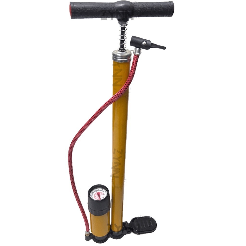 [SG STOCK] BICYCLE HAND PUMP With Gauge Tire Tyre Inflation Cycling ...