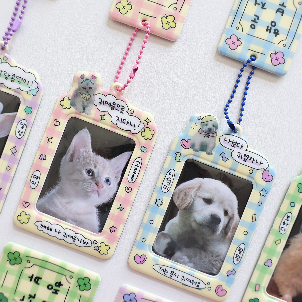 GaLiCiCi Korean PVC Animal Korean Card Set/Cute Little Rabbit Star ...
