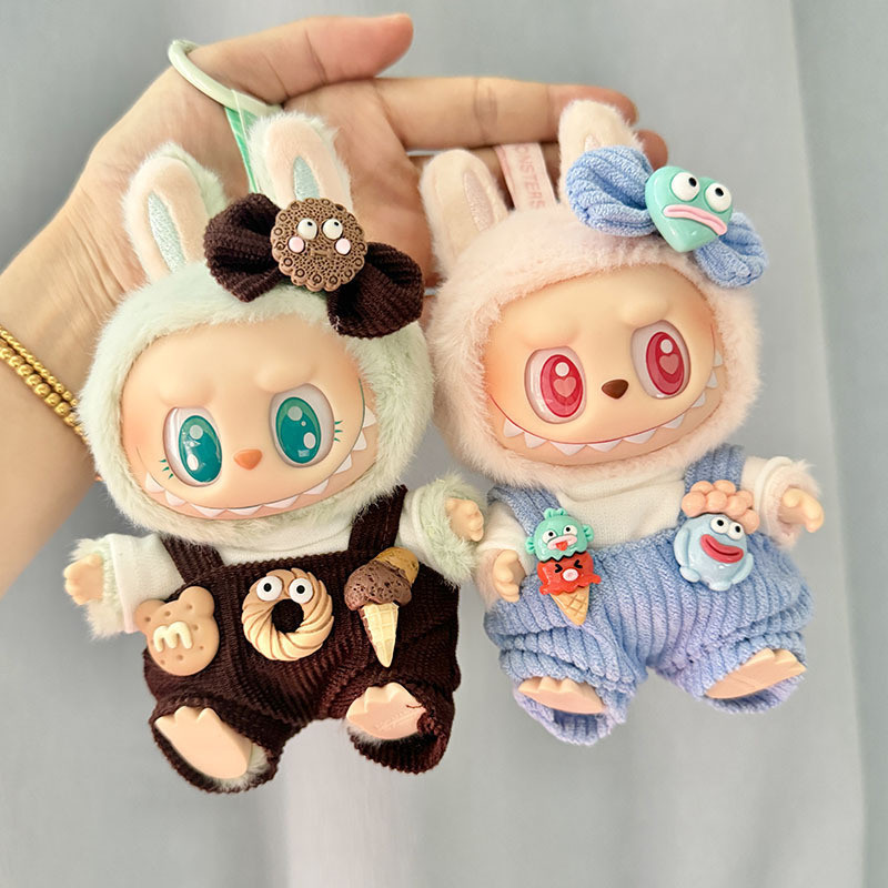 Labubu Doll Clothes Set Labubu V2 Clothes Accessories Clothing DIY Kid ...