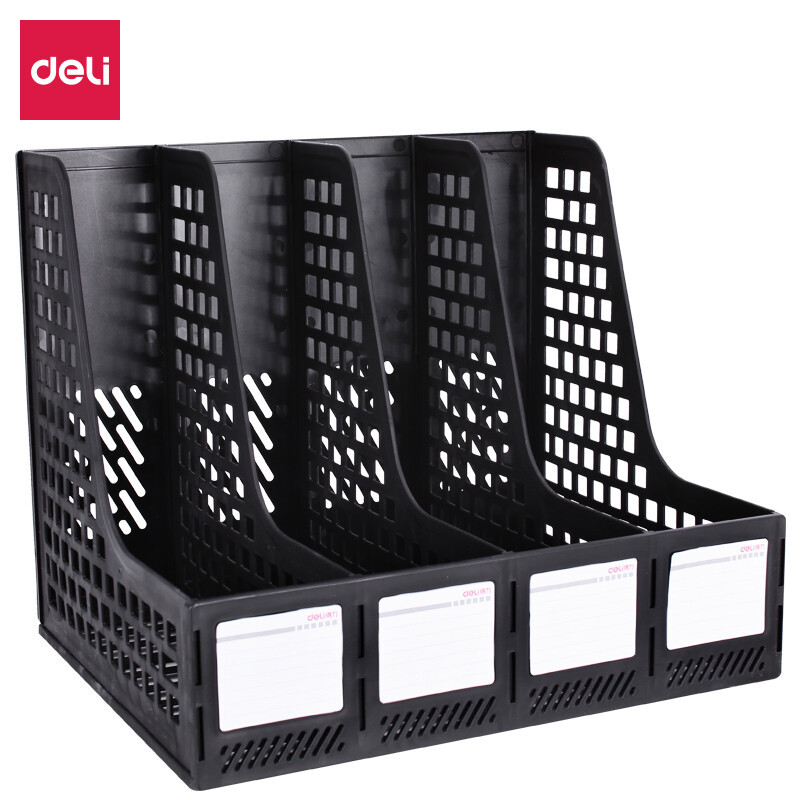 Deli(deli)4Hollow Desktop File Box Book Stand Office Desk Surface Panel ...