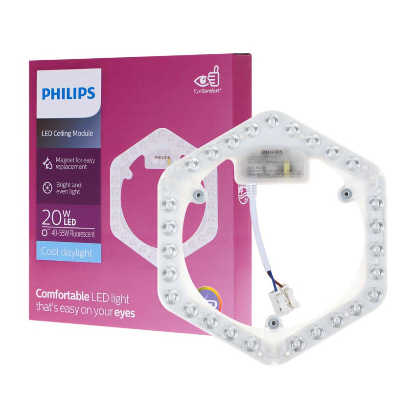 Philips LED Ceiling Lamp Module Only Circle Shape Energy-Saving Lamp ...