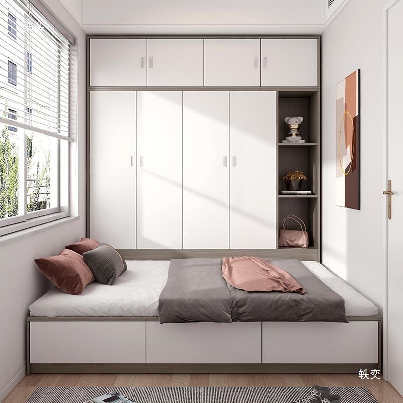 [🔥Free Delivery🚚🔥]Storage Bed Side Cabinet Bed Integrated Tatami ...