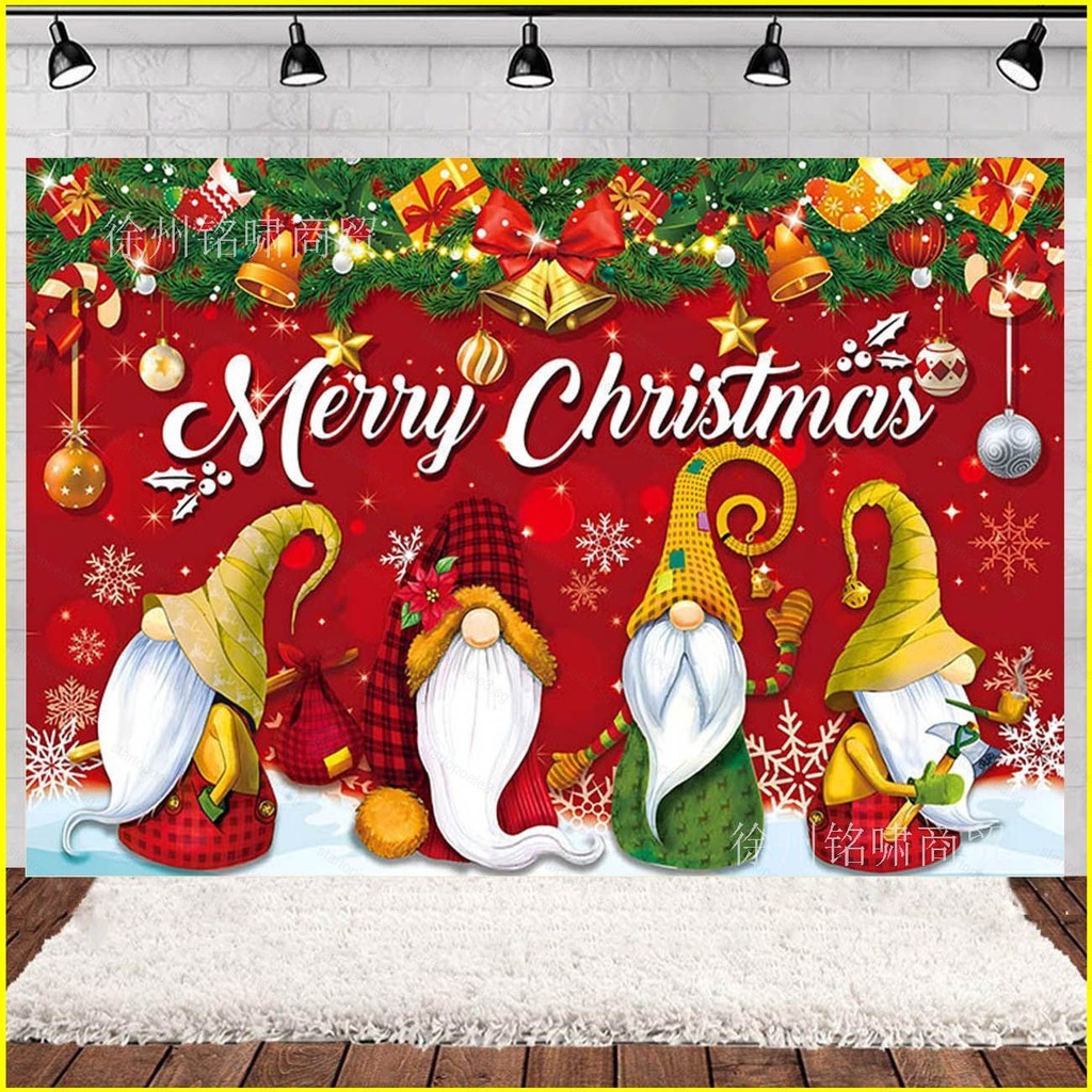 Ellen Christmas Santa Claus Theme decoration Celebrate Party Photo ...