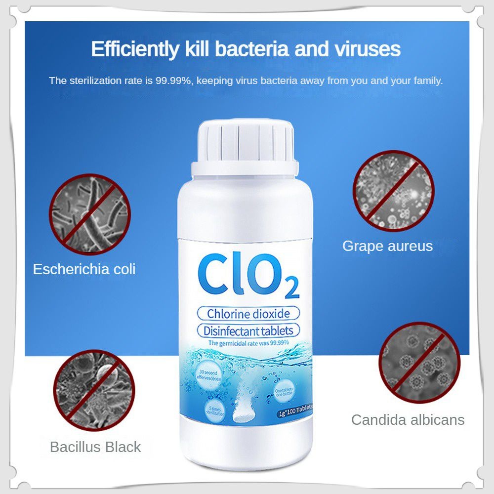 Sterilizing Effervescent Tablets Chlorine-containing Effervescent Tablets Innovative Kill ...