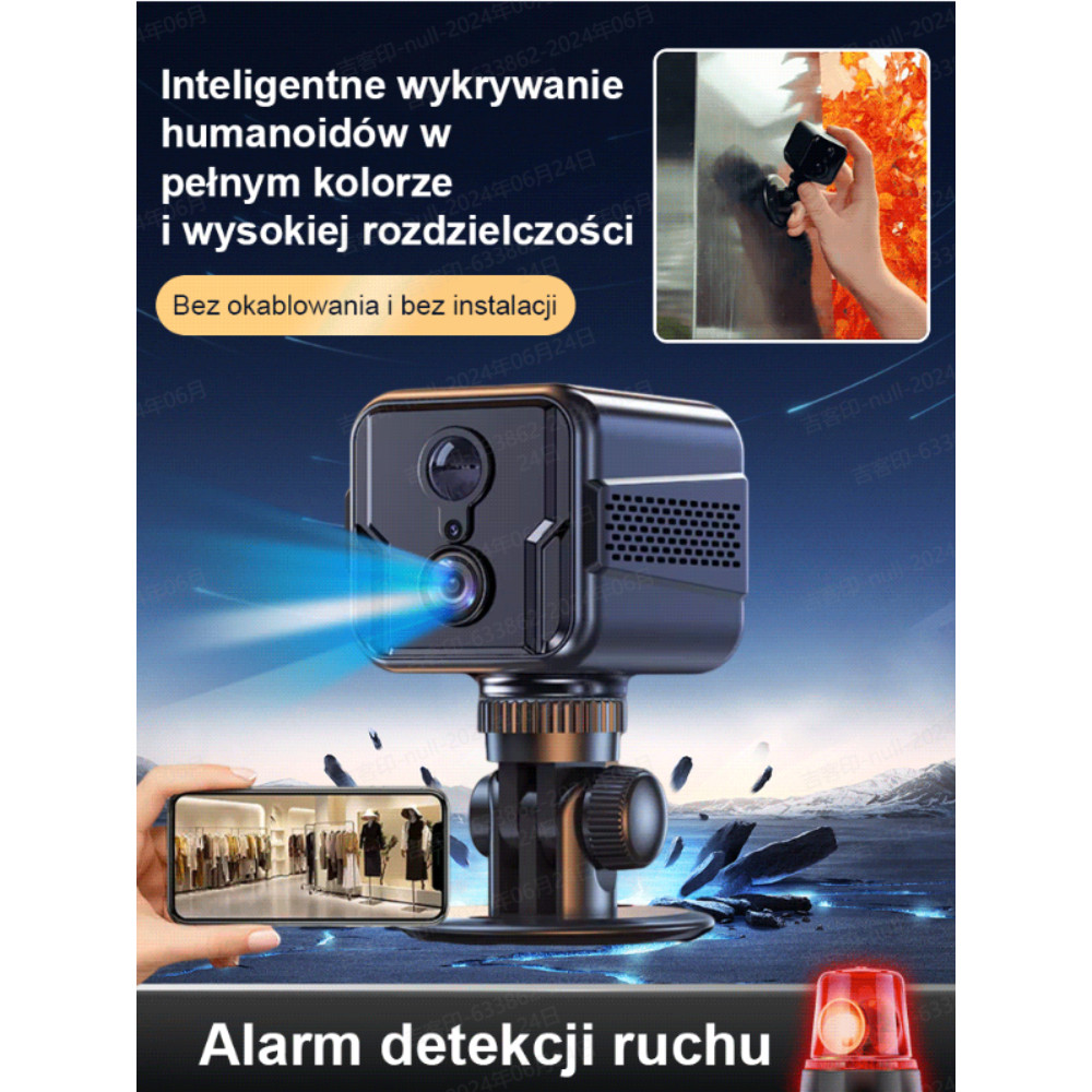 Home full-color intelligent surveillance camera remote wireless Wifi ...