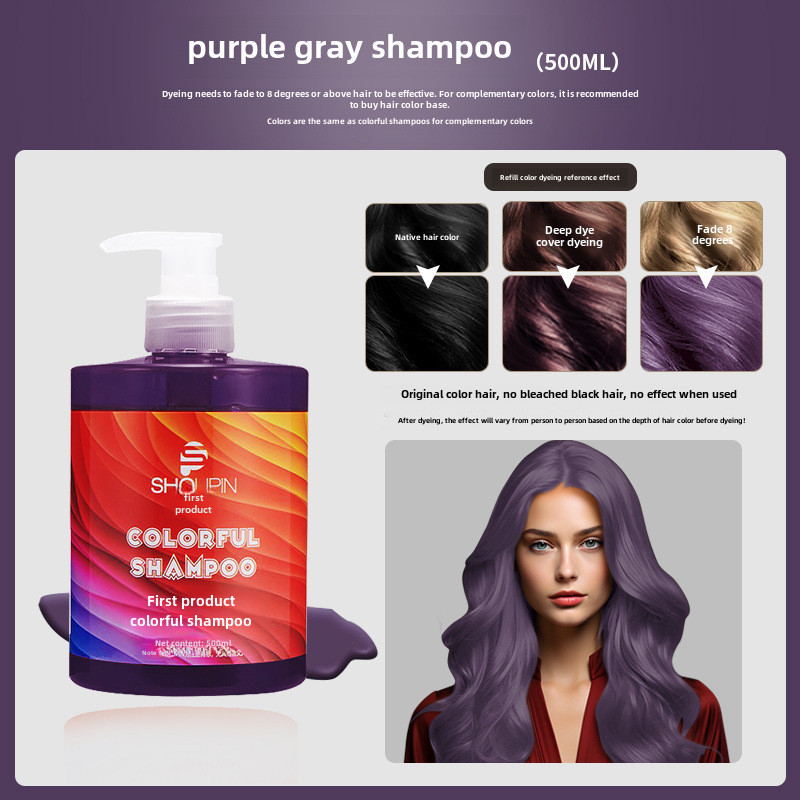 stock🔥quick delivery🔥🔥🔥Shoupin Color Supplement Shampoo Prevent Hair ...