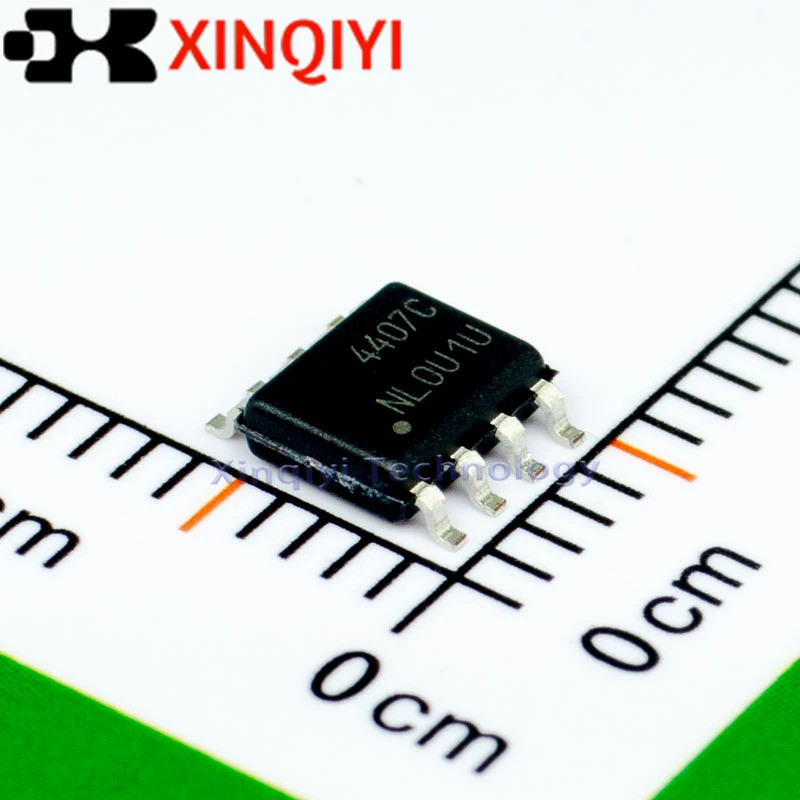 10/100Pcs AO4407C SOP-8 1 P-Channel Voltage-Resistant: 30V Current: 14A Mosfet Field Effect Tube ...