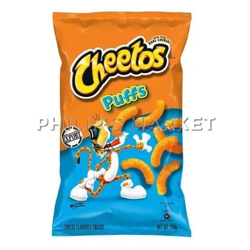 Cheetos Puffs Cheese Flavored Snacks 220g | Shopee Singapore