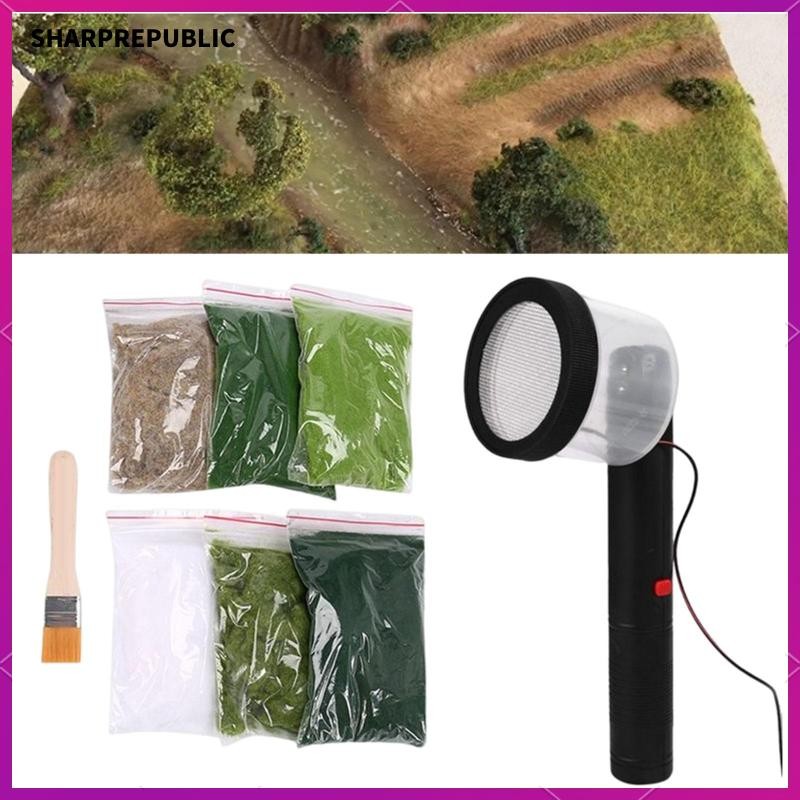 [Sharprepublic] Static Grass Applicator Flocking Machine Railroad ...