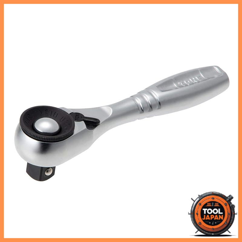 TONE Compact Short Ratchet Handle with Quick Release and Hold Type ...