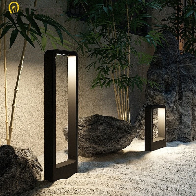 TRAZOS Waterproof Villa Outdoor Landscape Lawn Lamps 110V-220V COB LED ...