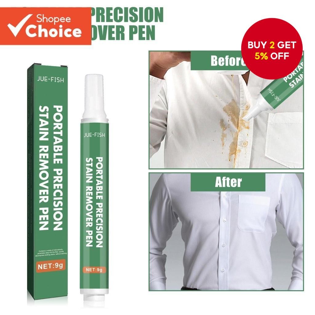 Stain Remover Pen 9g Grease Remover for Clothes Portable Travel Stain ...